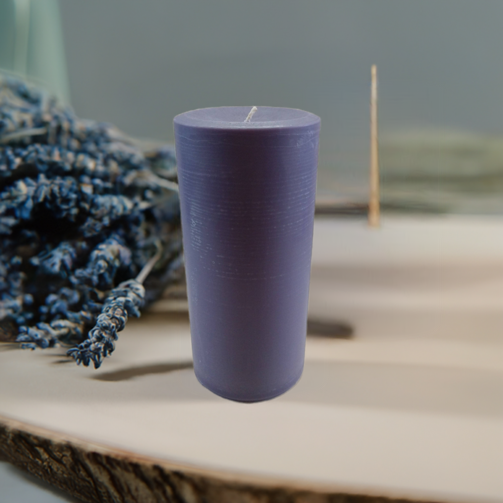 Lavender Soy Pillar Candles– Kate's Candles Co. Soy Candles
